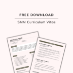SMM Curriculum Vitae (CV Template) - Bossed Up PH